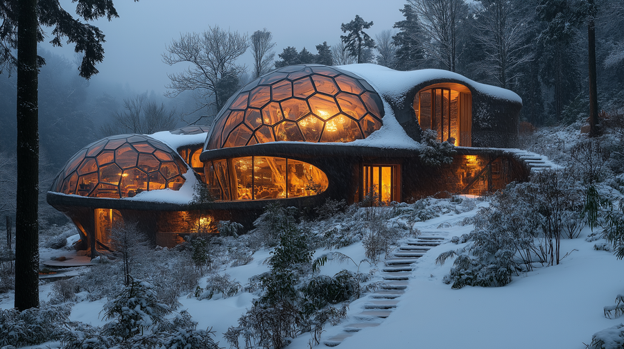 Geodesic Glass Dome | Glass Geodesic Dome House | Biodomes